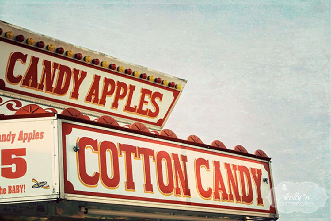 Candy Stand- Fair Food- Carnival Candies- Cotton Candy- Fair ...