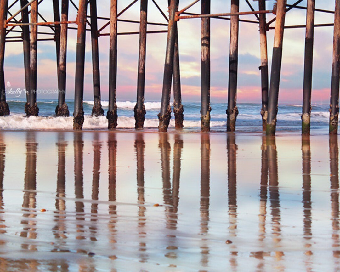 Beach Photography- Oceanside Pier Photo, California Beach Photo, Pier ...