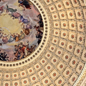 Rotunda Photo- Fresco Photography, Apotheosis of Washington, US Capital ...