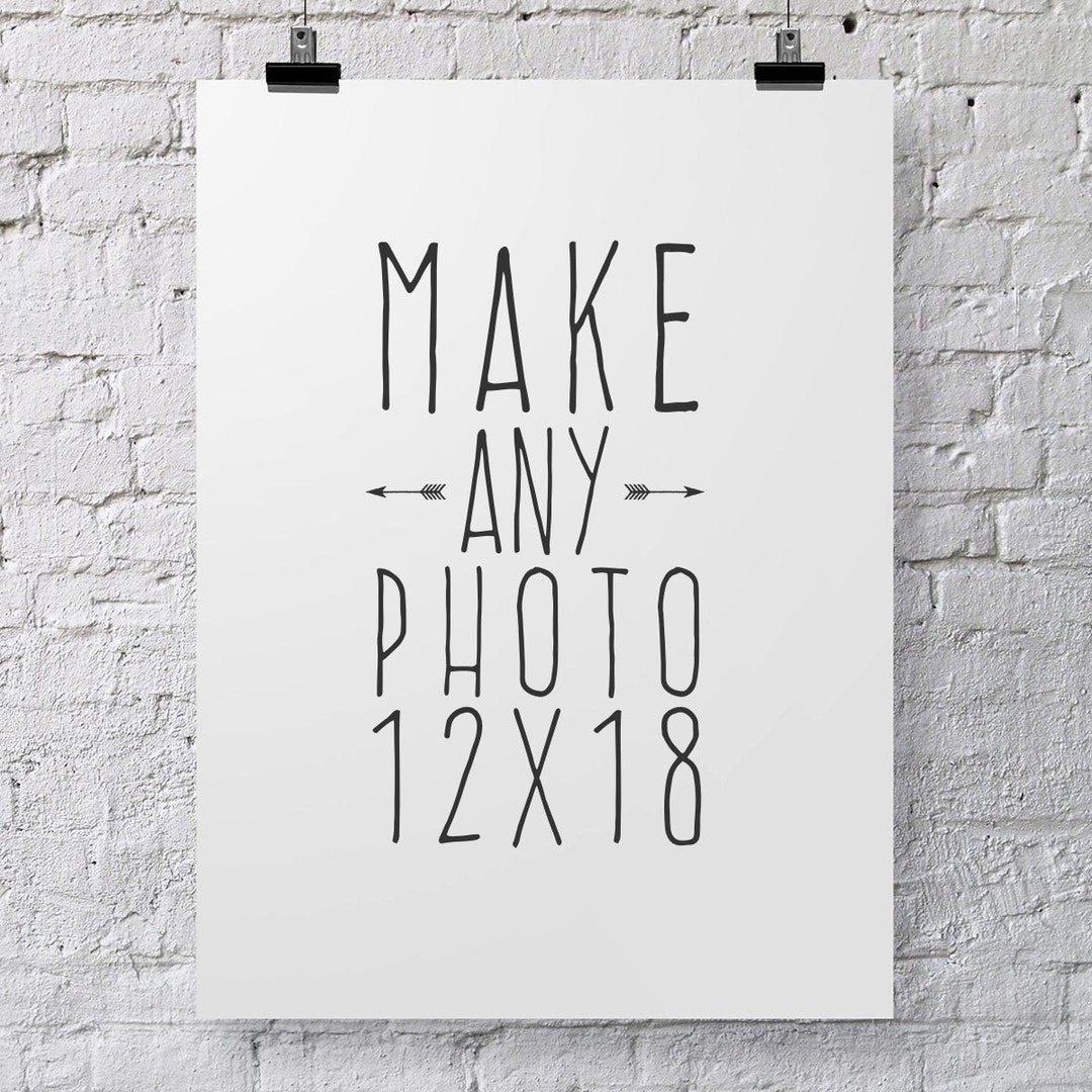 Make Any Photo 12x18- Custom Sizing- Your Choice- Photograph ...