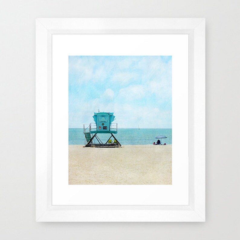 Beach Photography Lifeguard Stand Photo Number 13 Tower - Etsy