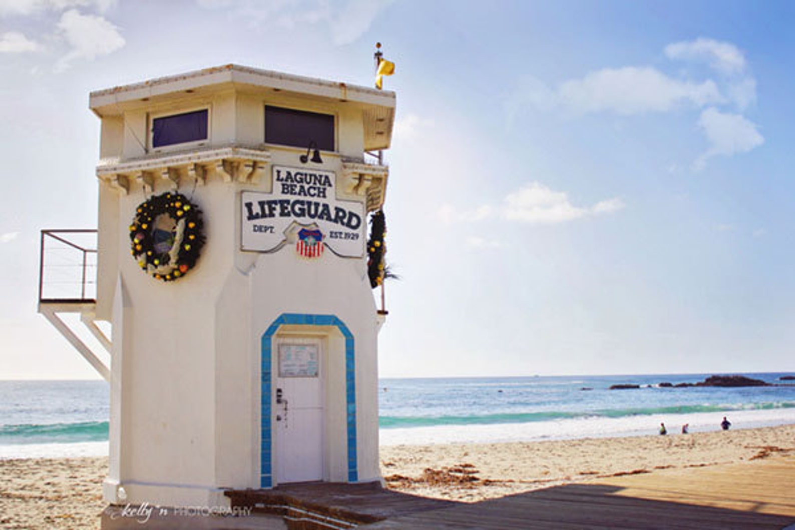 Lifeguard Tower Photo- Laguna Beach Tower Photo, Main Beach Laguna ...