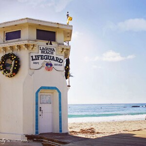 Lifeguard Tower Photo- Laguna Beach Tower Photo, Main Beach Laguna ...