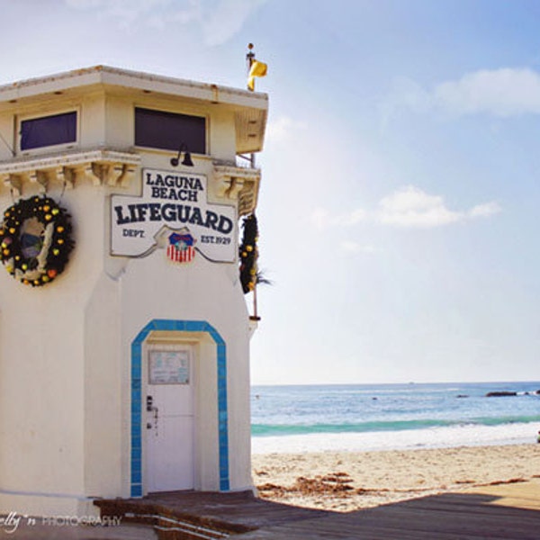 Laguna Beach Lifeguard Tower - Etsy
