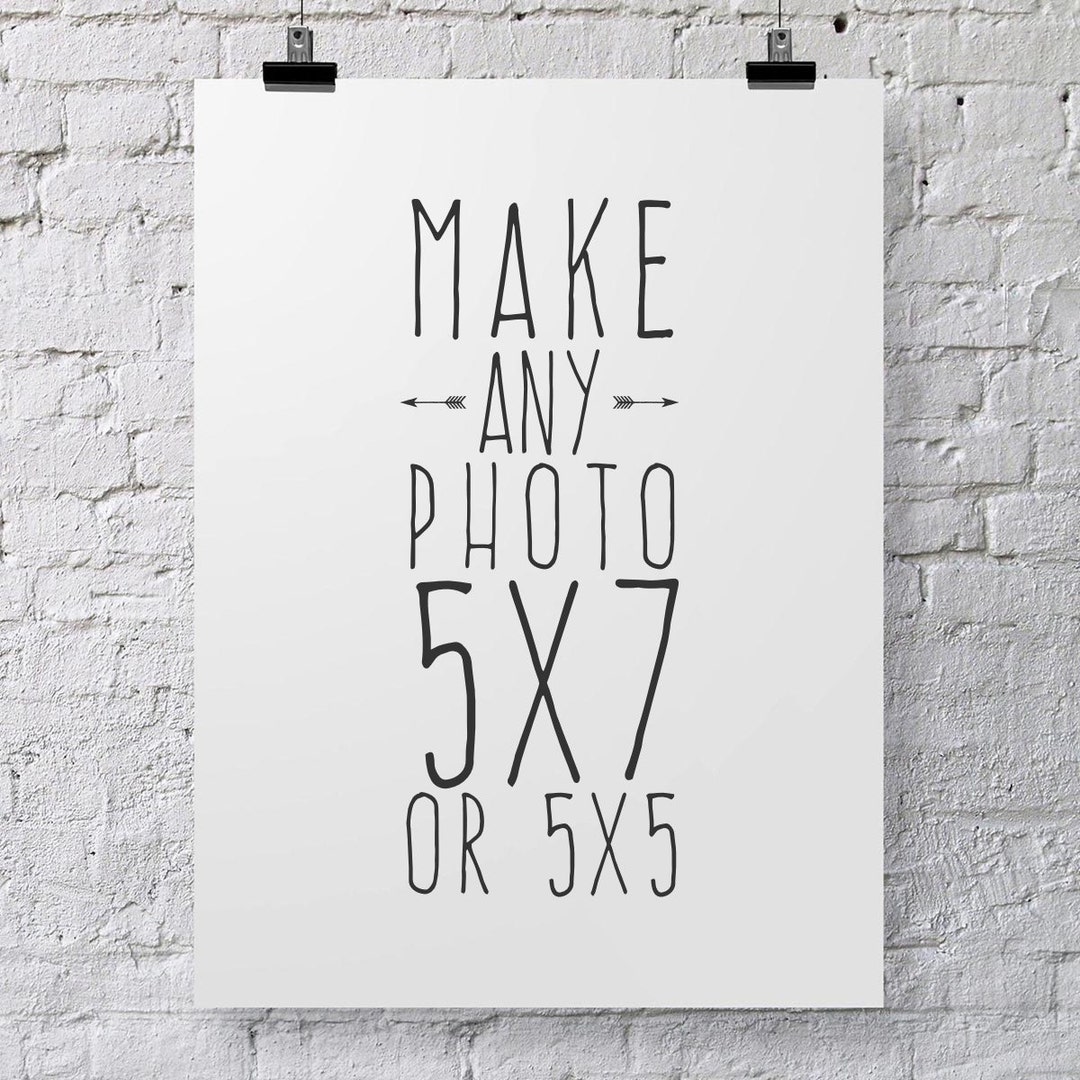 Make Any Photo 5x7 or 5x5- Custom Sizing, Your Choice From My Shop ...