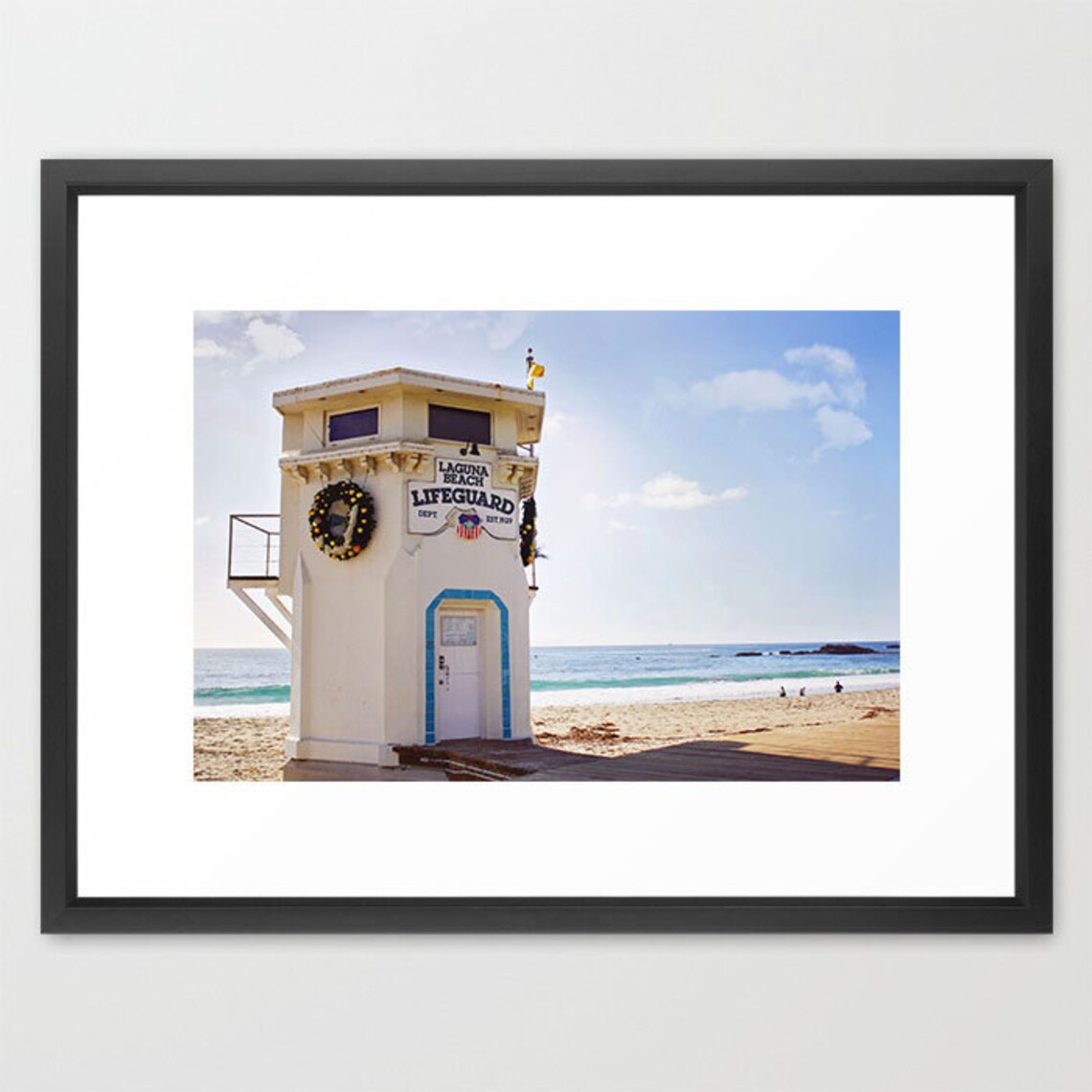 Lifeguard Tower Photo- Laguna Beach Tower Photo, Main Beach Laguna ...