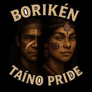 Taíno Warrior Goddess Shirt - Borikén Heritage Pride Design - Etsy