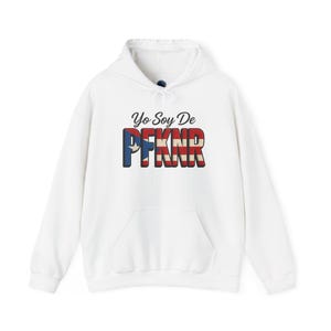 Yo Soy De PFKNR Puerto Rico Flag Lettering Hoodie & Tee Design - Etsy