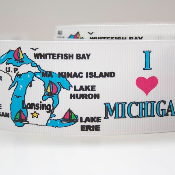 I Love Michigan - Etsy