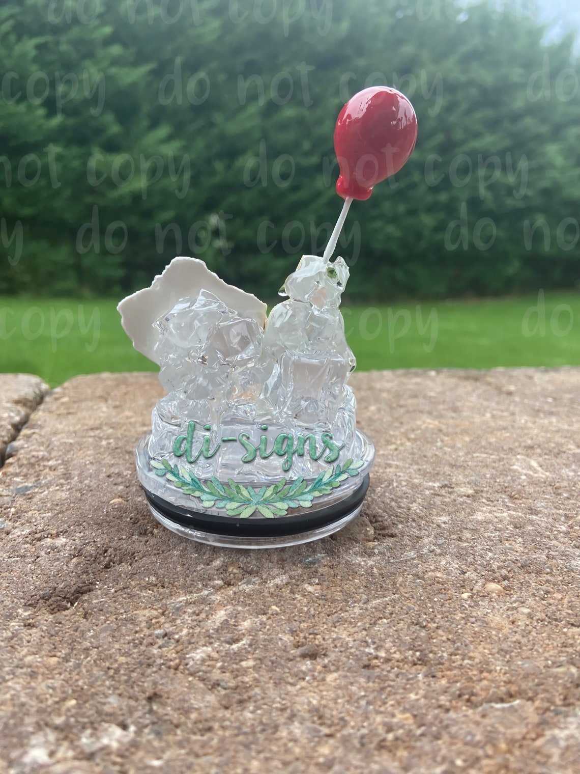 Horror Clown Float Scary Halloween 3D Ice LID ONLY for 30oz or - Etsy