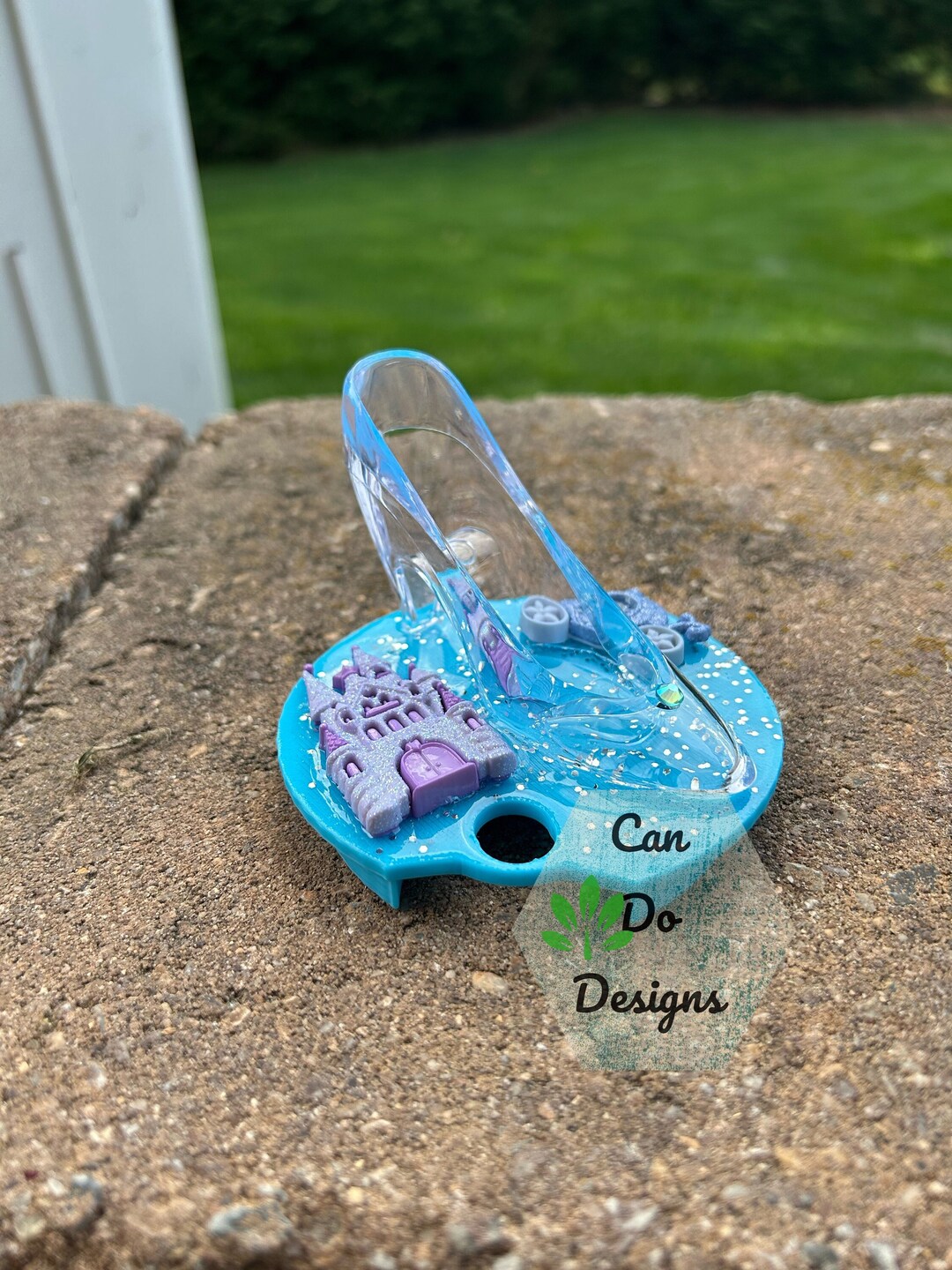 Clear Princess Shoe Topper for 40oz or 20/30oz Quencher Tumbler Lid H2 ...