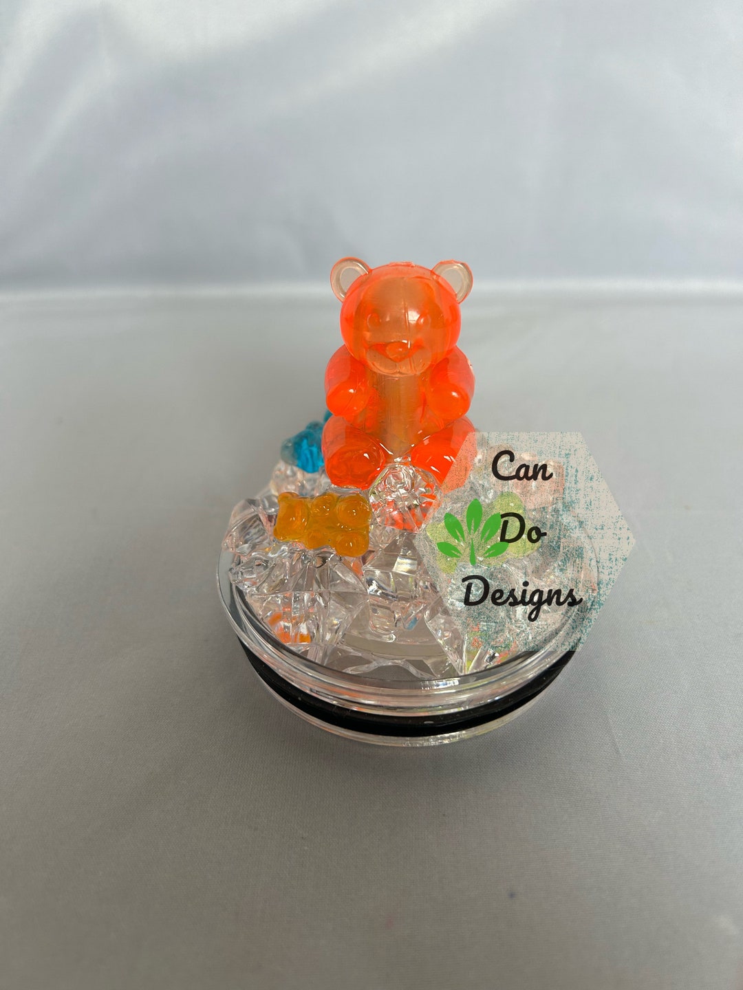 Gum Bear Candy Tumbler Topper, LID ONLY for 30oz or 20oz Skinny ...