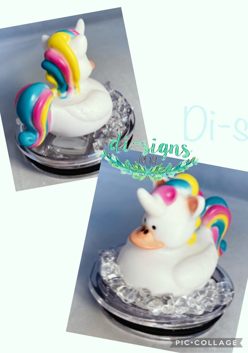 School Fruit Dog Unicorn Fishing 3D Ice LID ONLY for 30oz - Etsy