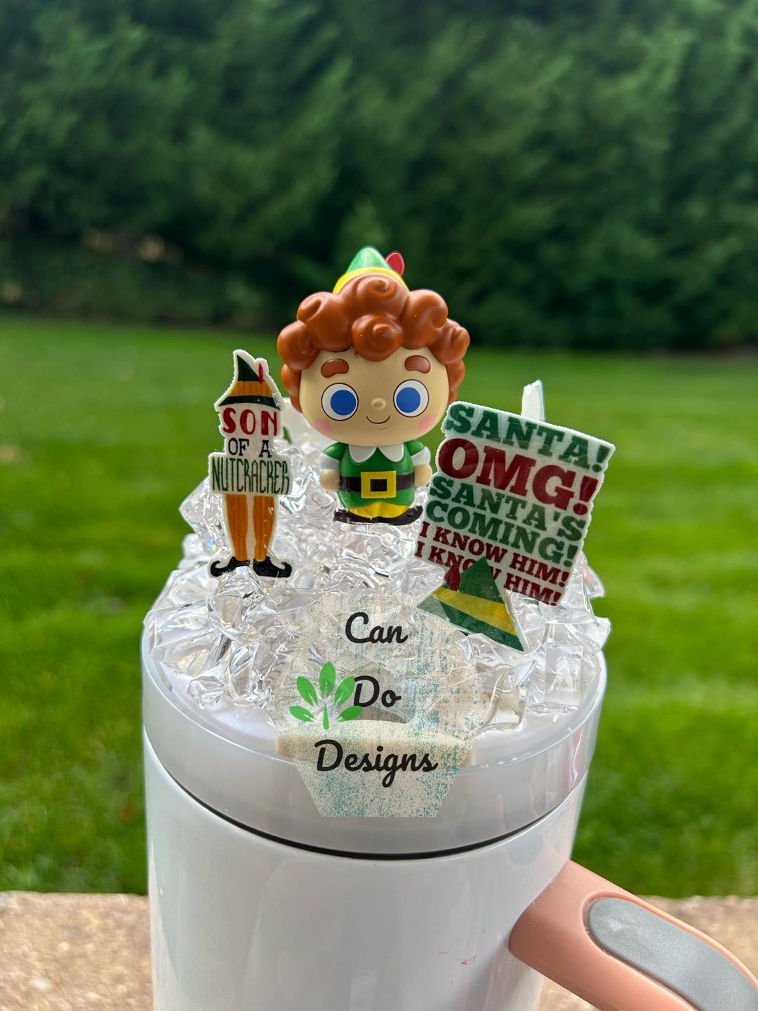 Elf 2 With Ice Topper for 40oz or 20/30oz Stanley Tumbler Lid H2.0; 3D ...
