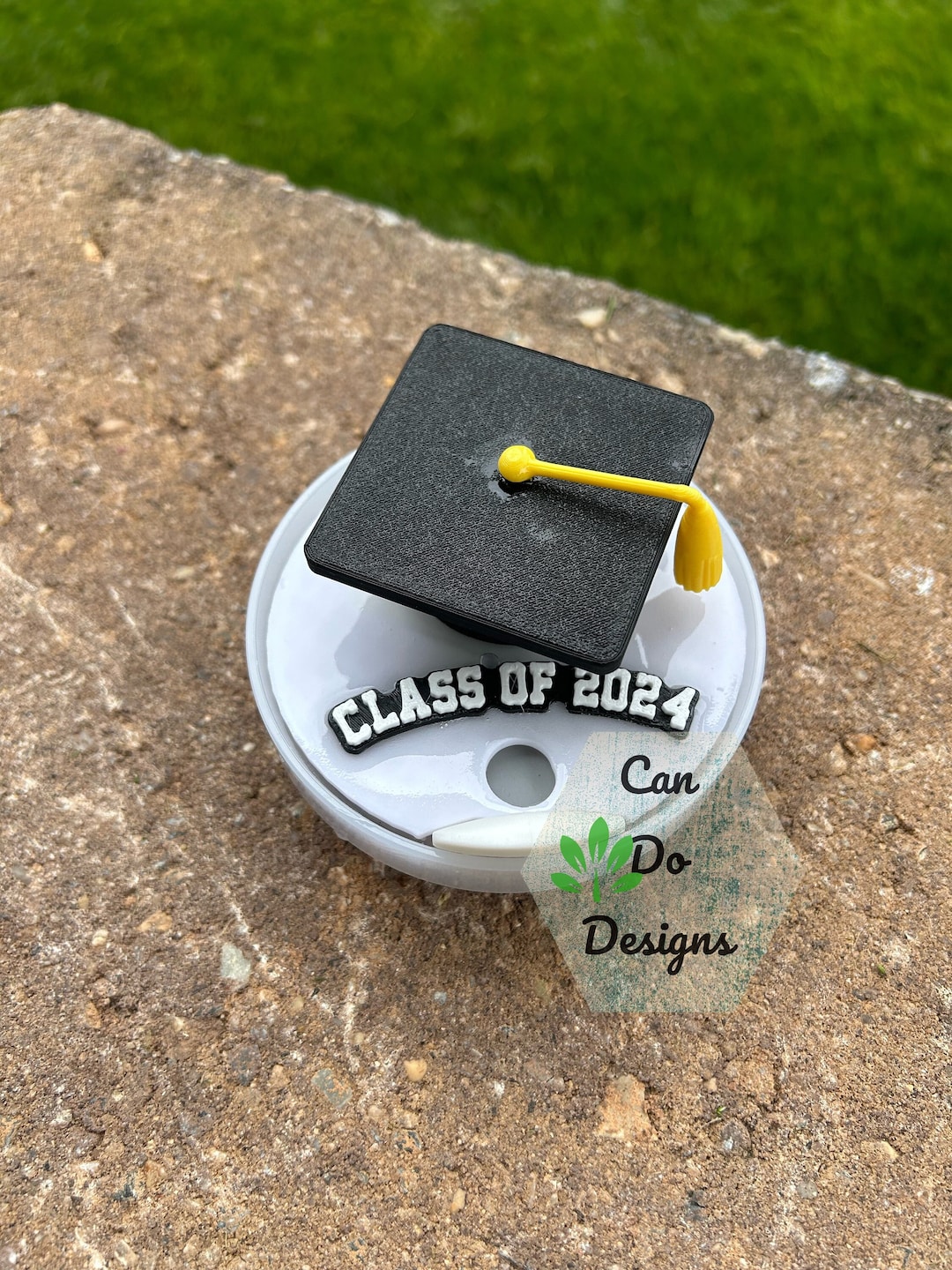 Class of 2024 Graduation Cap Topper for 40oz or 20/30oz Stanley Tumbler ...