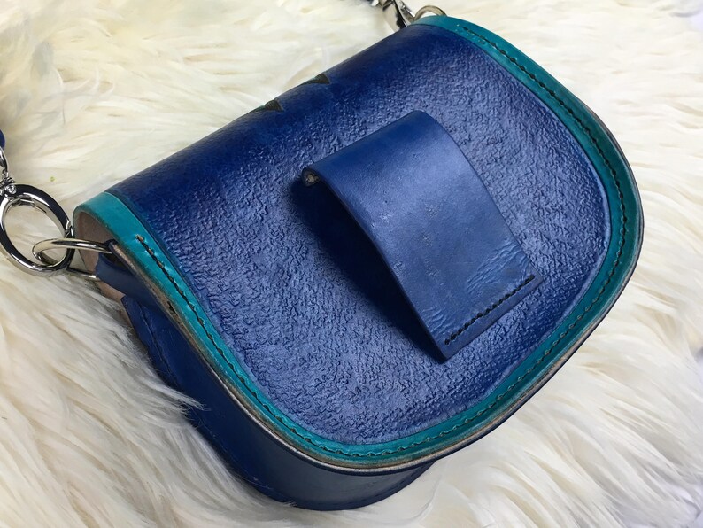 Leather Viking Purse - Valknut - Leather Satchel - Leather Viking Bag ...
