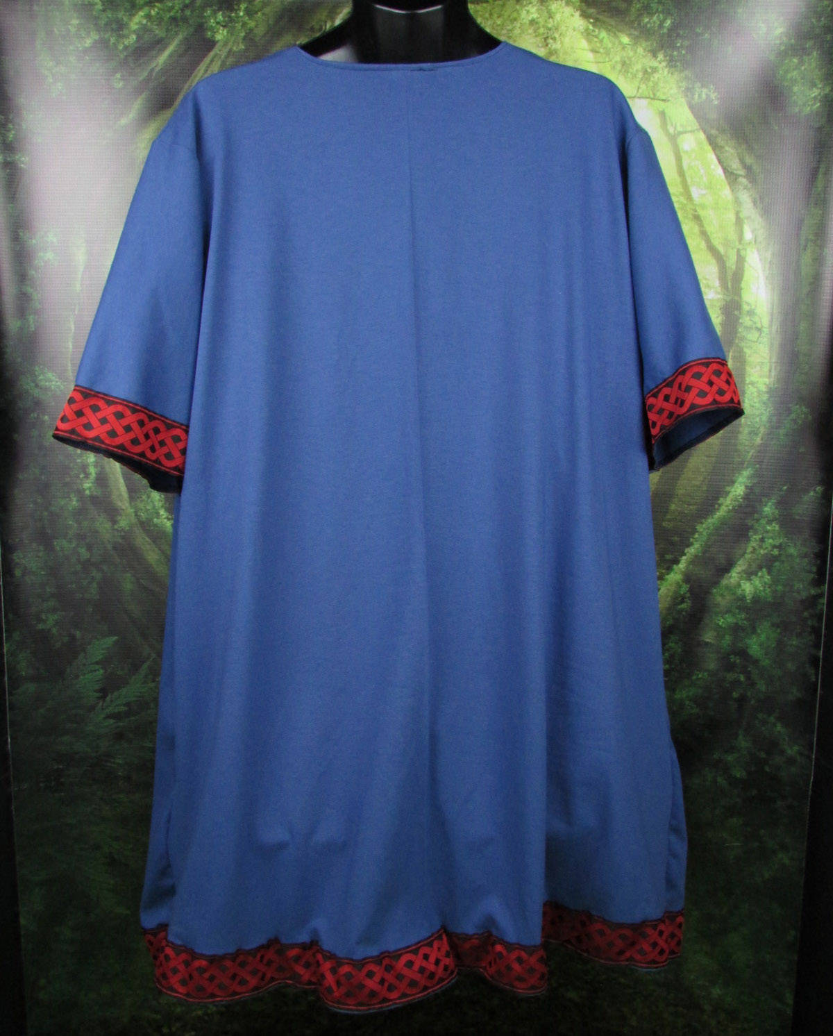 Viking Tunic The Traveler Rune Circle Med. Denim Blue | Etsy