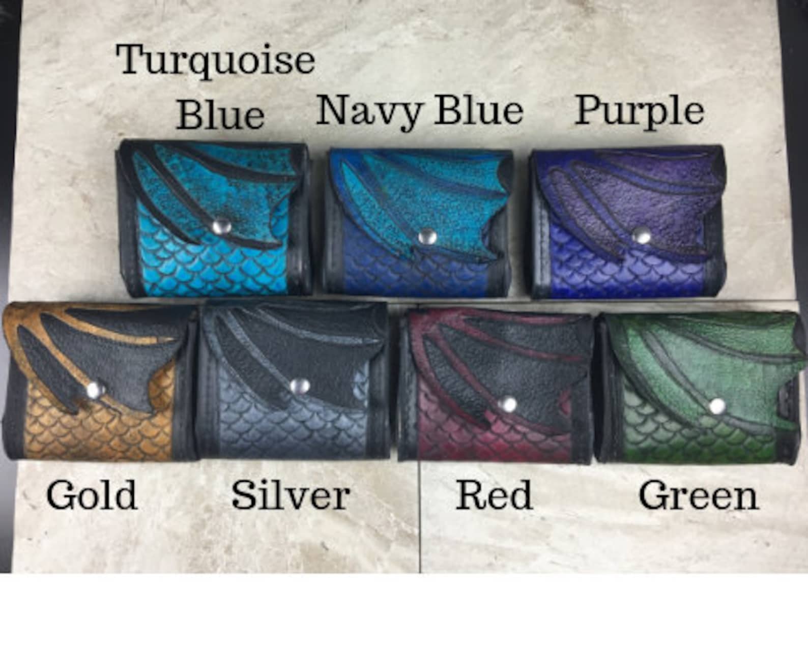 Dragon Wing Leather Belt Pouch Made to Order Dragon Scales Viking Belt ...