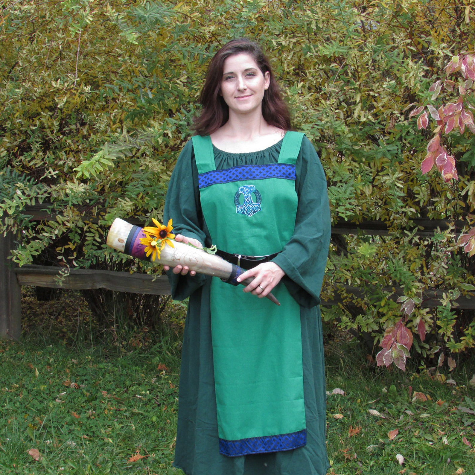 Viking Apron Dress Made to Order the Voyager Your Choice - Etsy