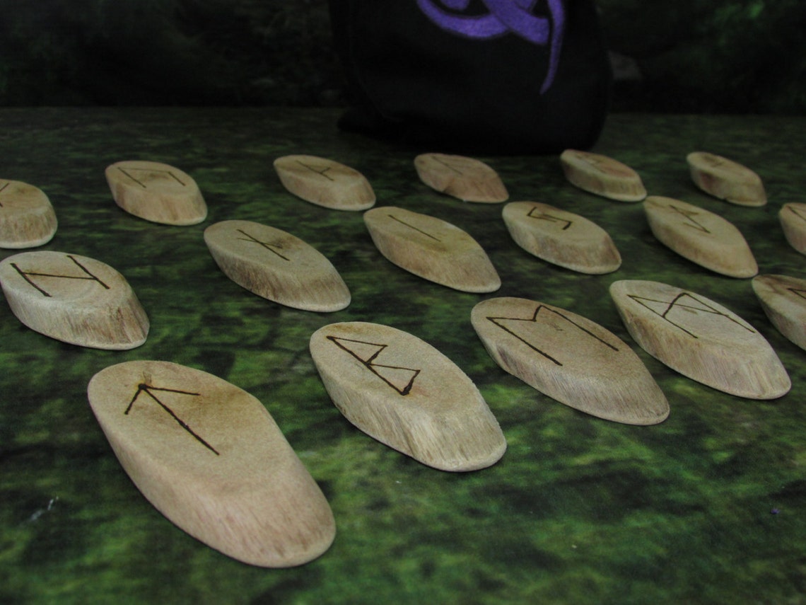 Viking Runes Triskelion Rune Set Norse Runes Elder - Etsy