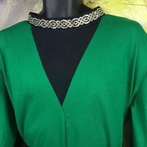 Viking Tunic - the Explorer - Medium Kelly Green Cotton With Inset ...