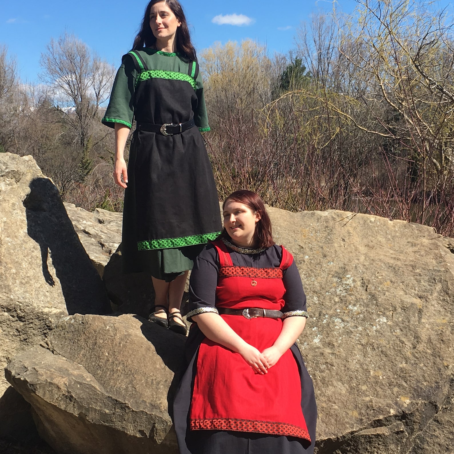 Viking Apron Dress Made to Order the Wayfarer Your - Etsy