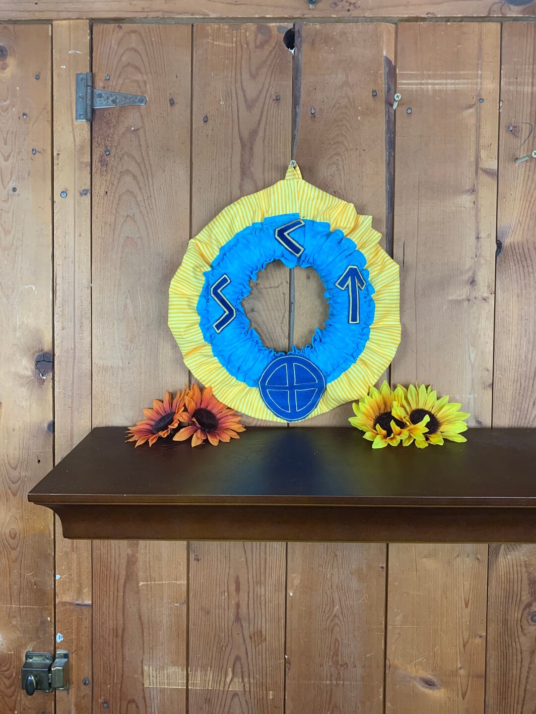 Small Midsummer Wreath - Made to Order - Summer Solstice Holiday Wreath ...