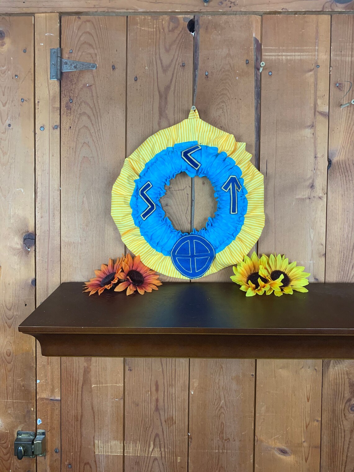 Small Midsummer Wreath - Made to Order - Summer Solstice Holiday Wreath ...
