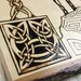 Viking Wall Hanging - Thor's Goats Tanngrisnir Tanngnjóstr and Mjolnir ...