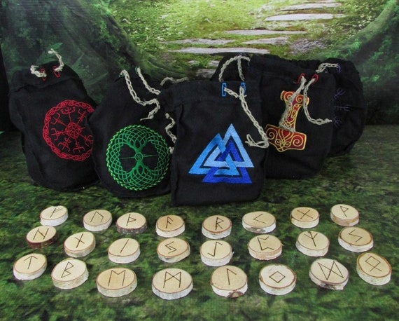 Viking Rune Set Made to Order Elder Futhark Norse Runes | Etsy