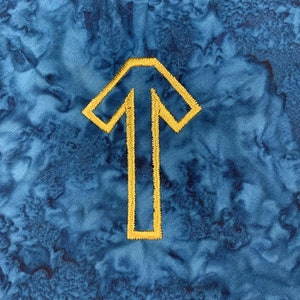 Midsummer Altar Cloth With Runes - Made to Order - Summer Solstice ...