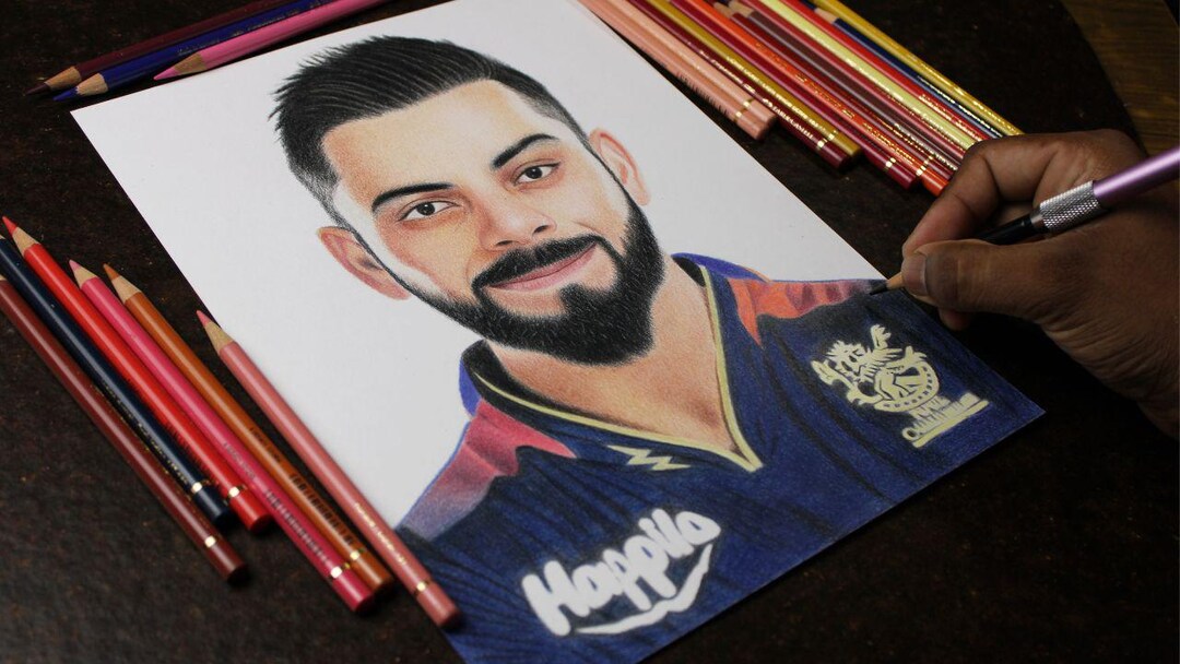 Custom Portrait Drawing From Photo Color Pencil and Graphite Art ...