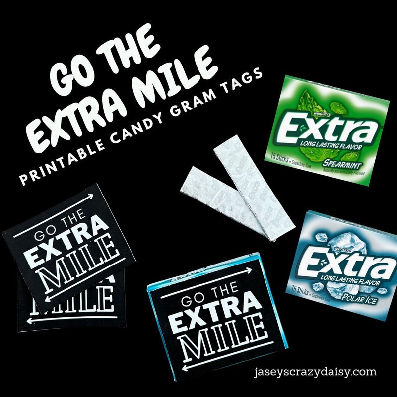 Go the Extra Mile - Etsy
