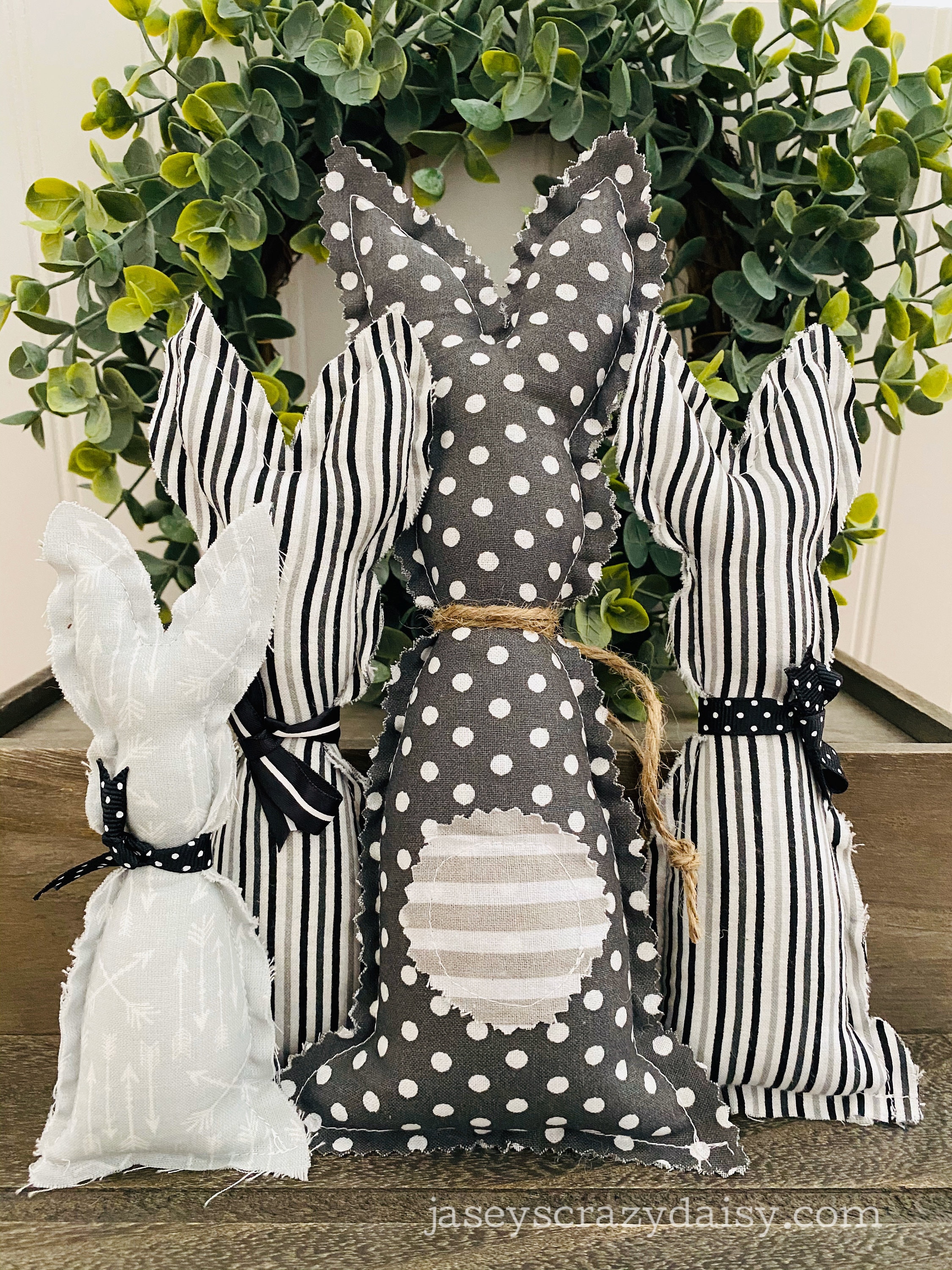 Printable Fabric Bunny Tutorial Stuffed Rabbit Pattern - Etsy Canada