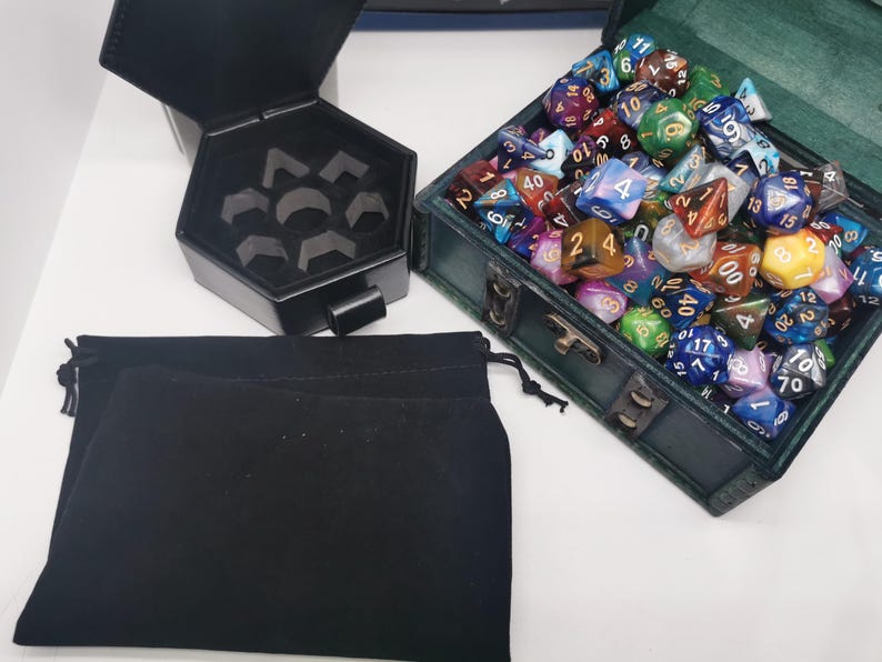 DND Dice Blind Box | Random Surprise Set | 10/30/60/100 Dice Available ...