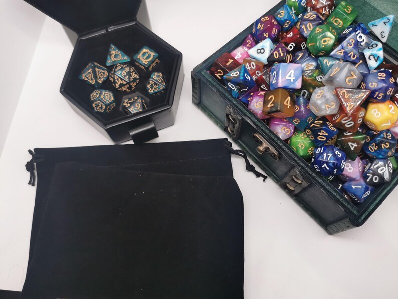 DND Dice Blind Box | Random Surprise Set | 10/30/60/100 Dice Available ...