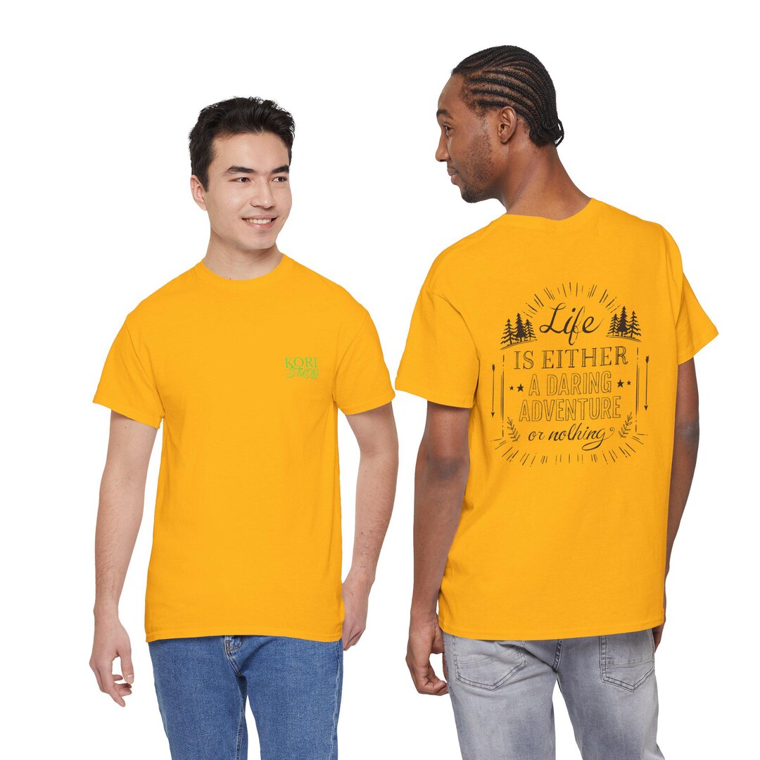 T Shirt Nature Mountain Slogan - Etsy