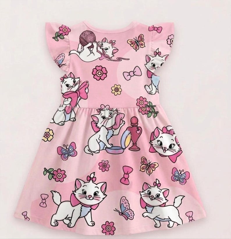 Disney Ruffle Youth Dress, Magic Kingdom Signature Outfit, Aristocats ...