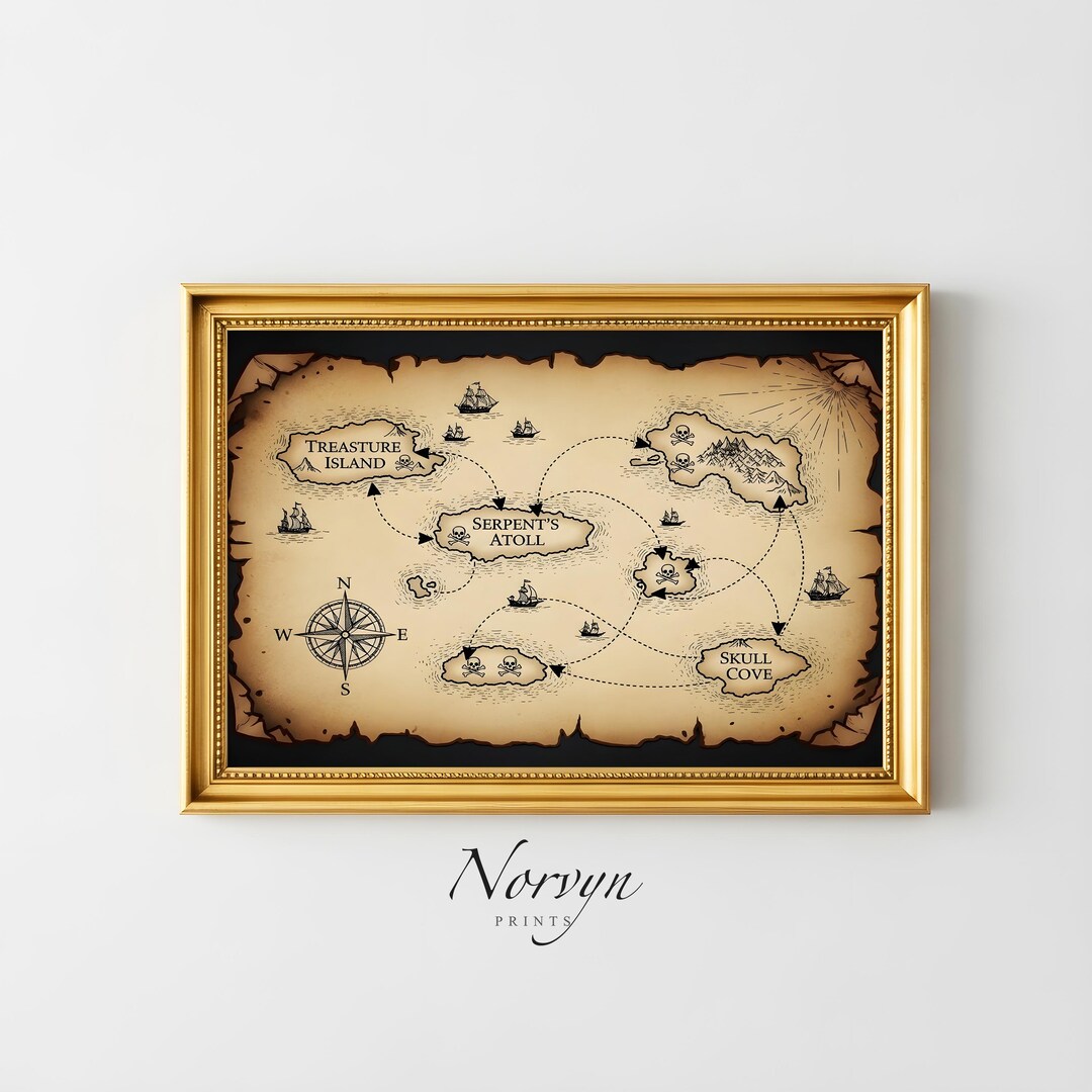 Celestial Moon Phase Map Printable | Circular Fantasy World ...