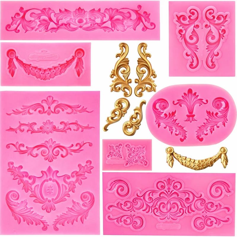 Baroque Mold - Etsy