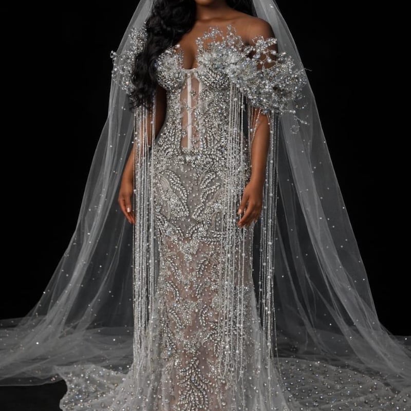 Nigerian Corset Gowns - Etsy