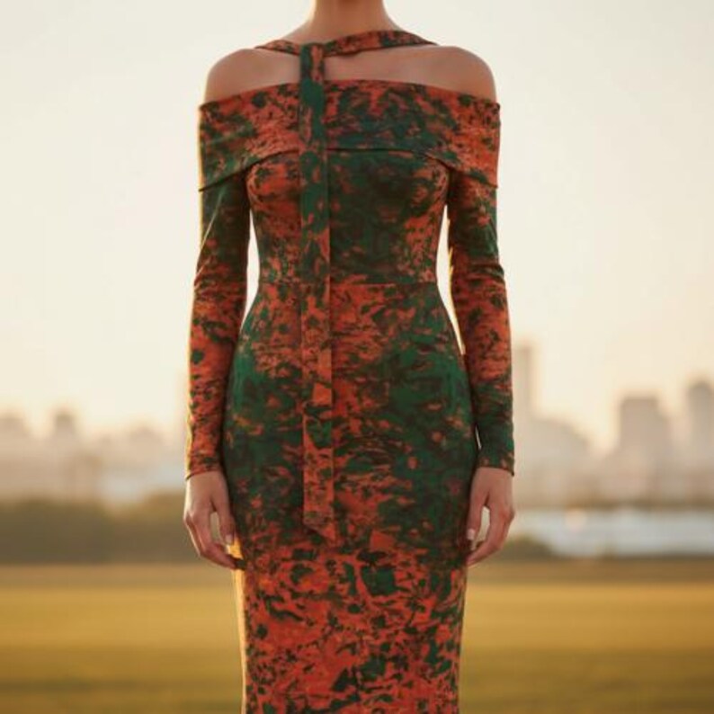 Long Maxi Dress Sewing Pattern | Elegant DIY Gown (A4 & US Letter ...