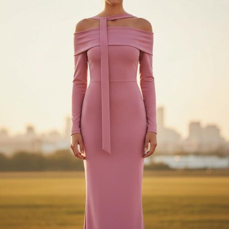 Long Maxi Dress Sewing Pattern | Elegant DIY Gown (A4 & US Letter ...