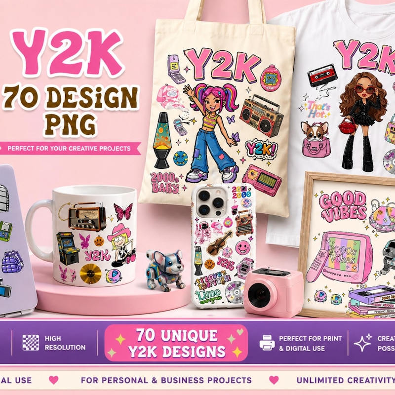 Y2k Aesthetic Stickers - Etsy
