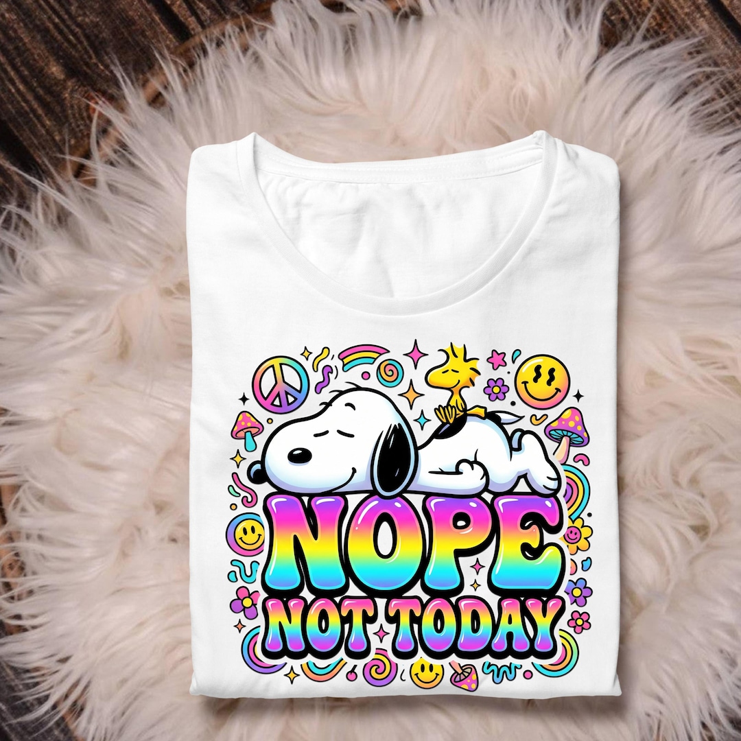 Retro Cartoon Dog PNG, Hippie Snoopy Inspired Design, Groovy Quote ...