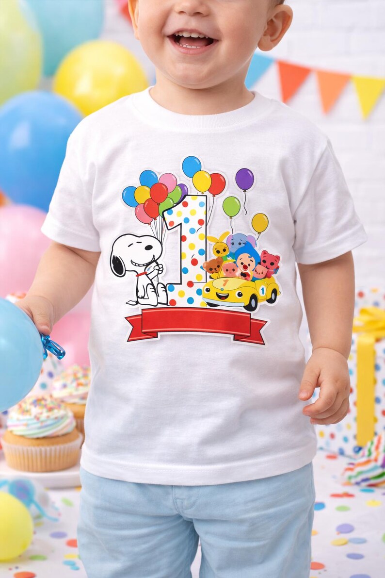 Plim Plim & Snoopy Birthday Numbers PNG | Party Decor (digital Download ...