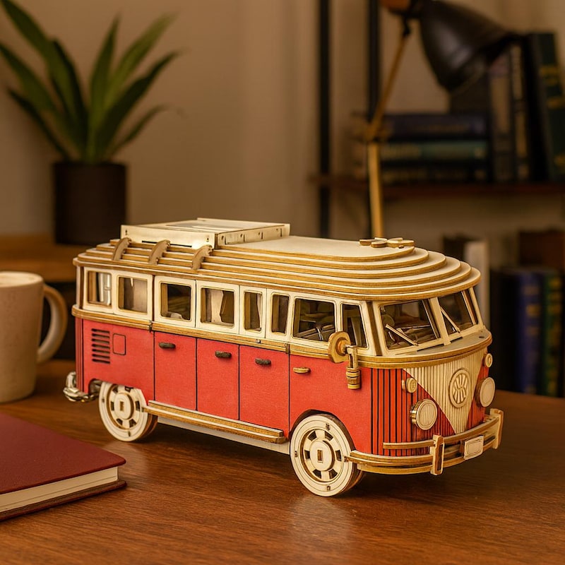 Model Wooden Car Puzzle - Etsy