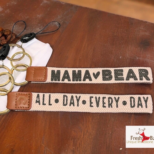 Bear Keychain - Etsy