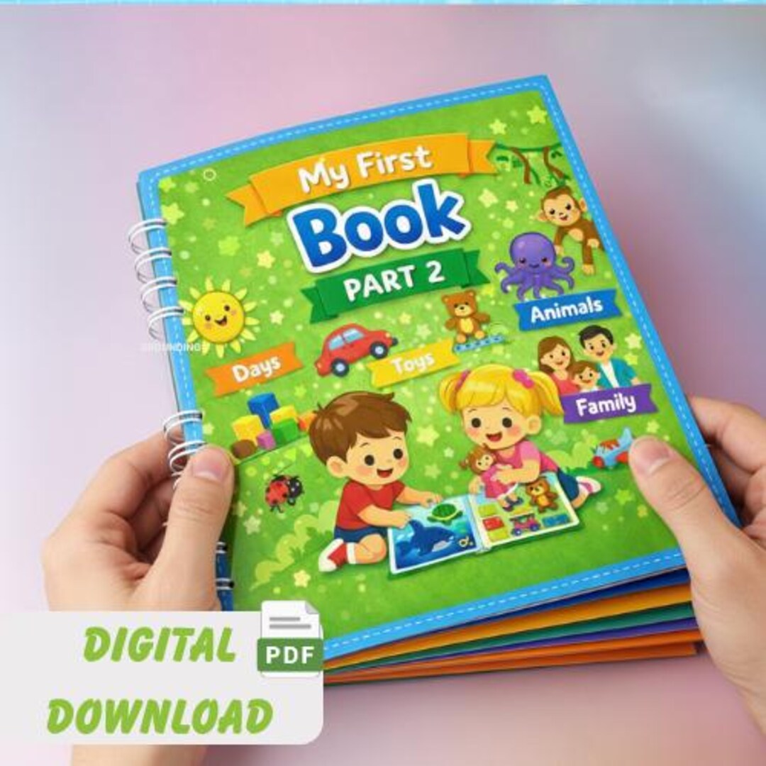 Toddler Learning Binder Part 2 | Printable Busy Book (digital Download ...