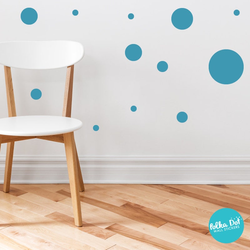 Teal Polka Dots - Etsy